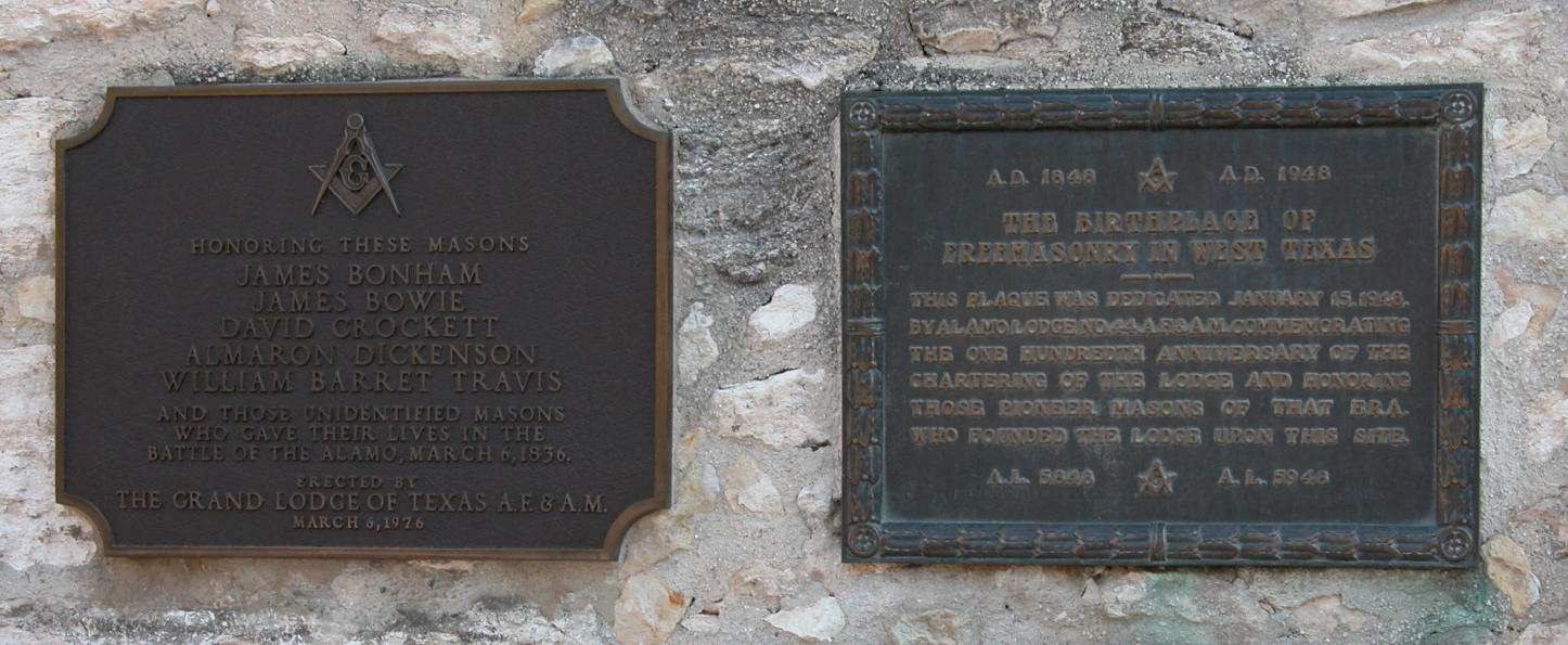 Masons at the Alamo – Masonry 101